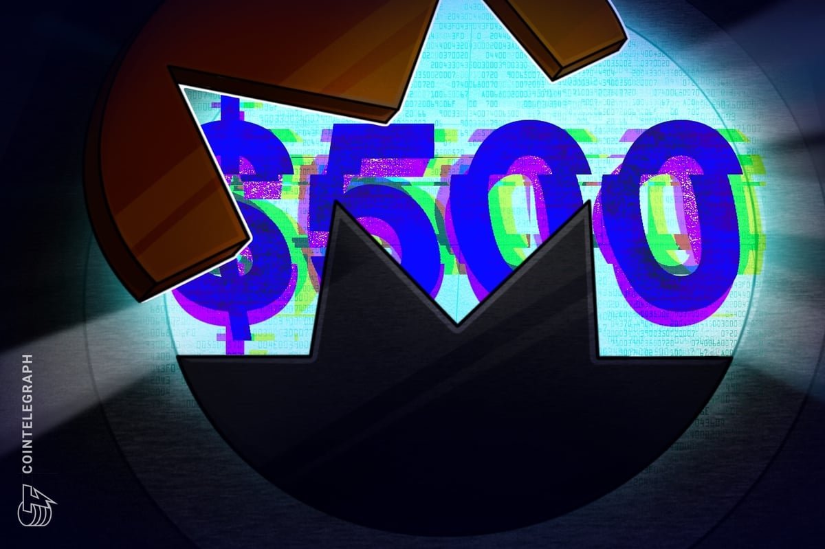 XMR Price Reaches $500 for the First Time Since 2021 After Zcash Falls ...